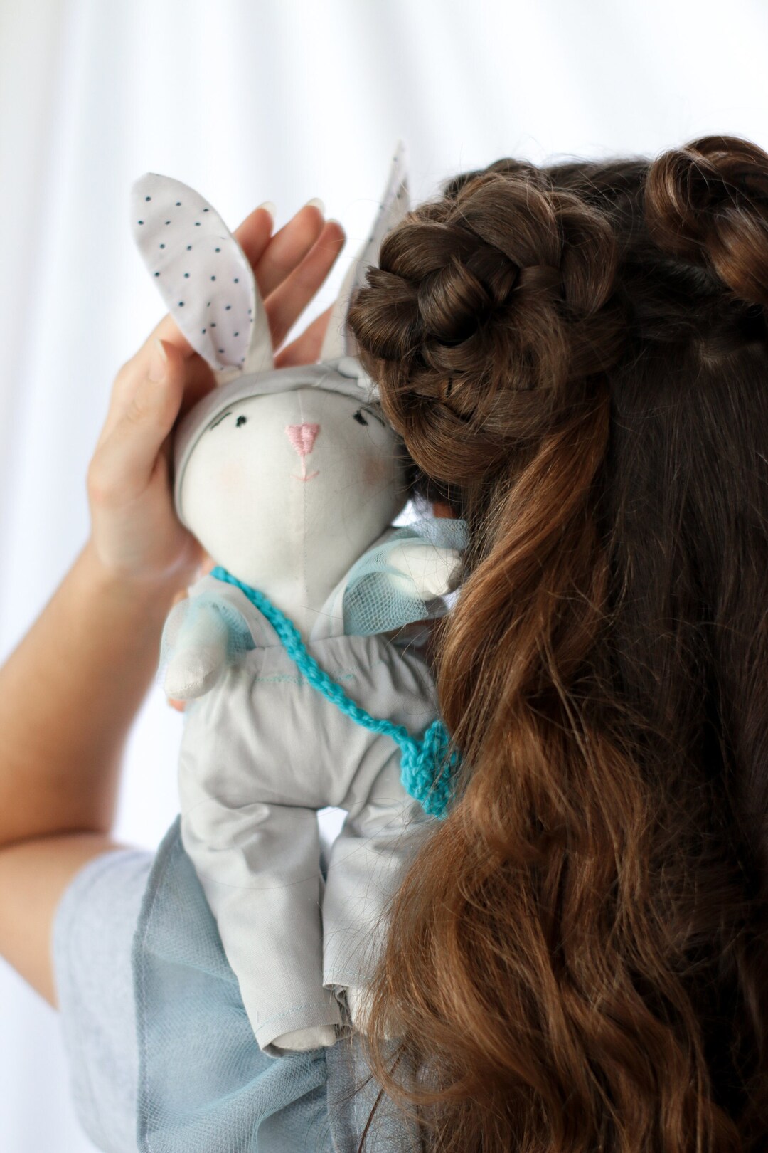 Doll for Kids/rag Doll/linen Bunny Doll/stuffed Soft Doll With Cloth ...