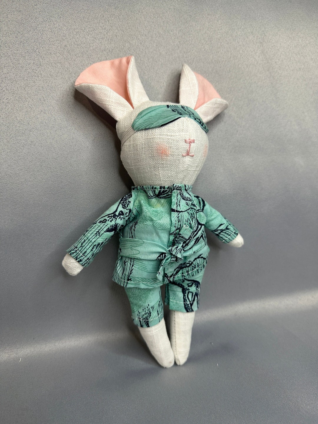 Handmade Organic Linen Mouse Doll With Stuffed Cloth/clothes for Dolls ...