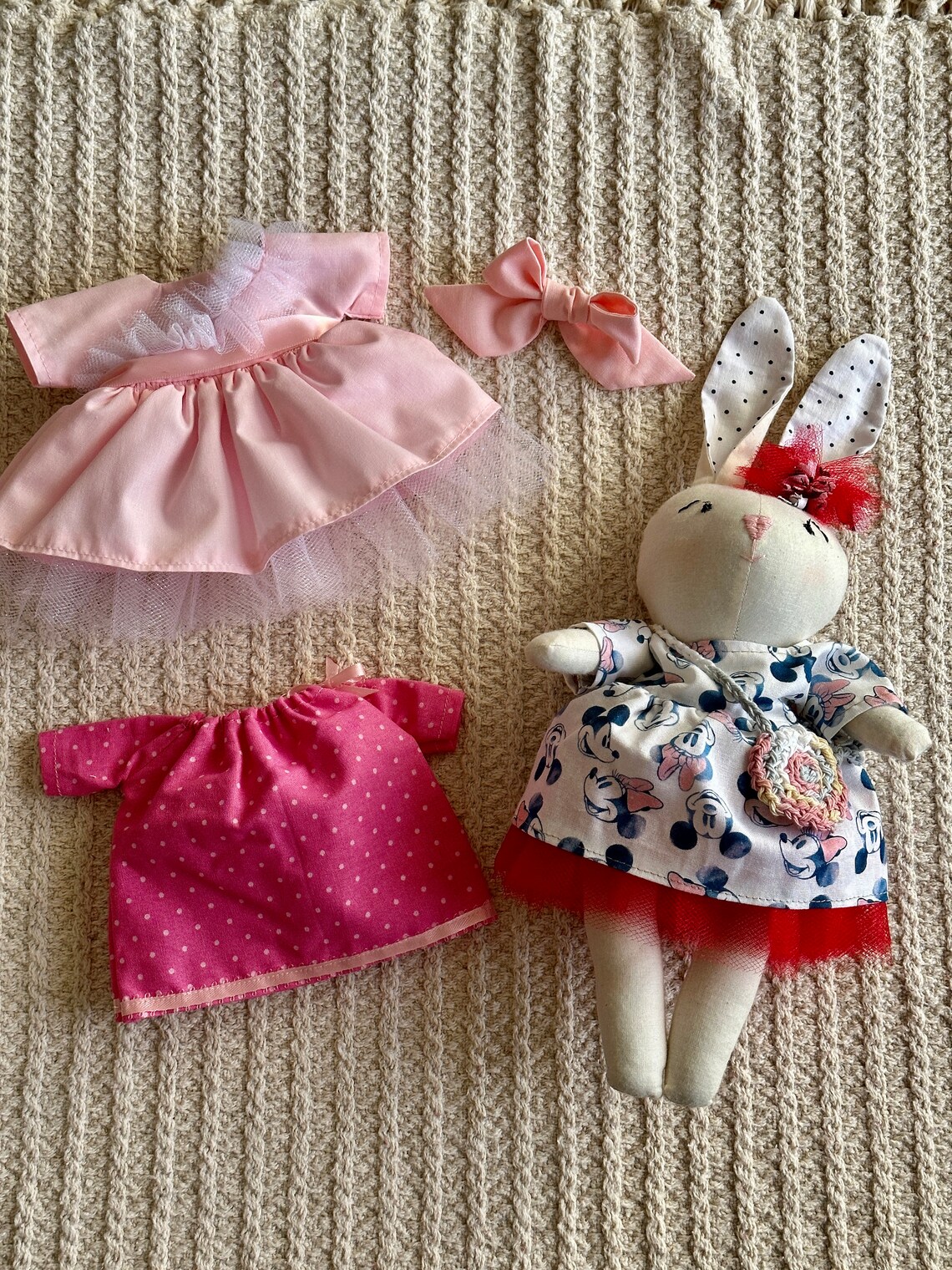 Bunny Linen Doll/linen Doll/handmade Organic Linen Doll/eco and Safe ...