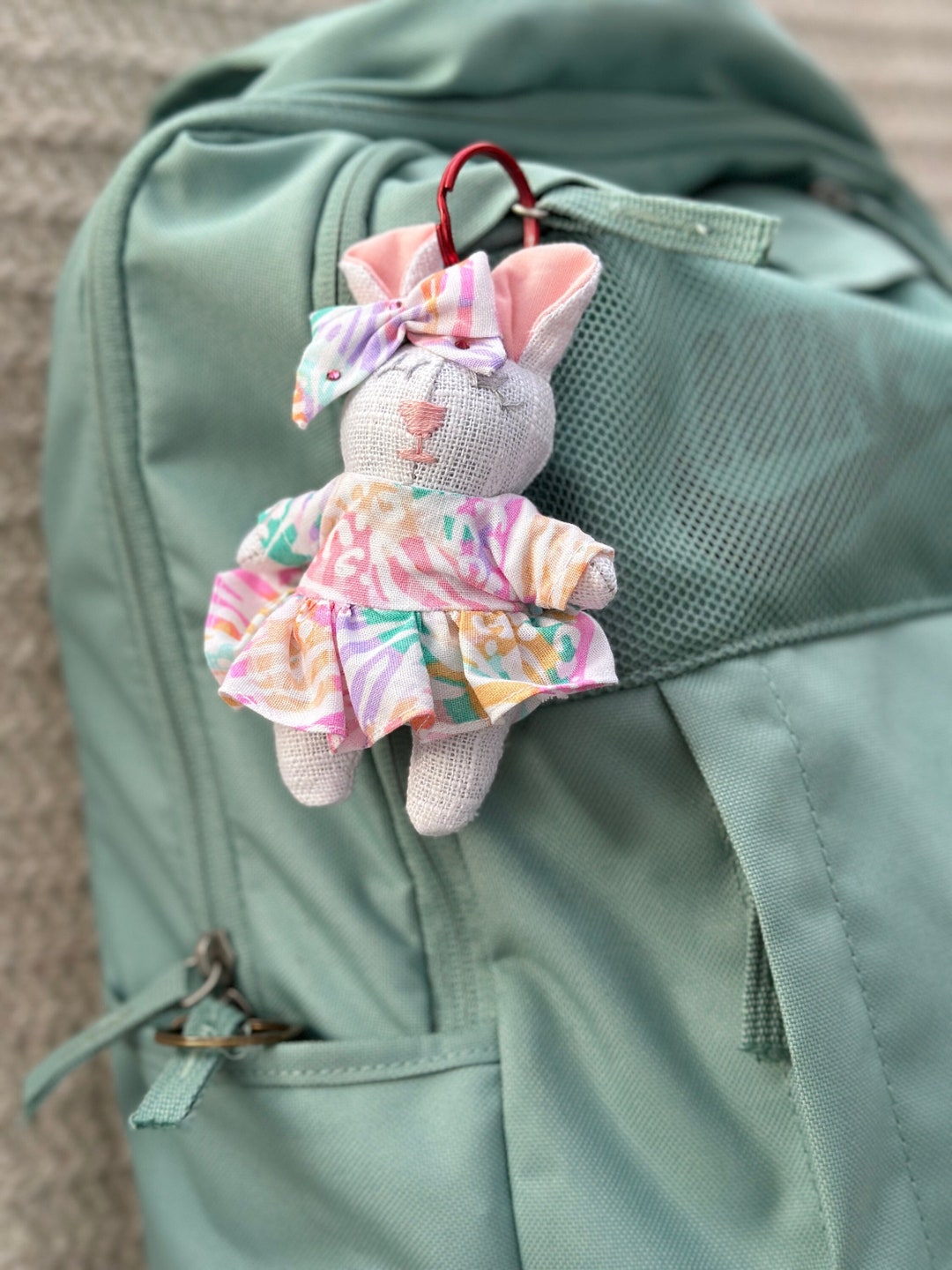 Keychain Doll/keychain Mouse /linen Doll/rag Doll With Clothes/handmade ...