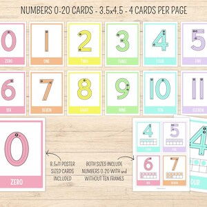 Preschool Flash Card Bundle | Alphabet Flash Cards | Numbers Flash ...