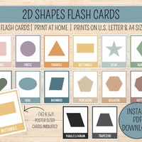 Preschool Flash Card Bundle Alphabet Flash Cards Numbers Flash Cards 2D ...