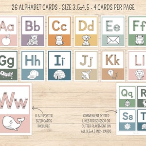 Preschool Flash Card Bundle | Alphabet Flash Cards | Numbers Flash ...