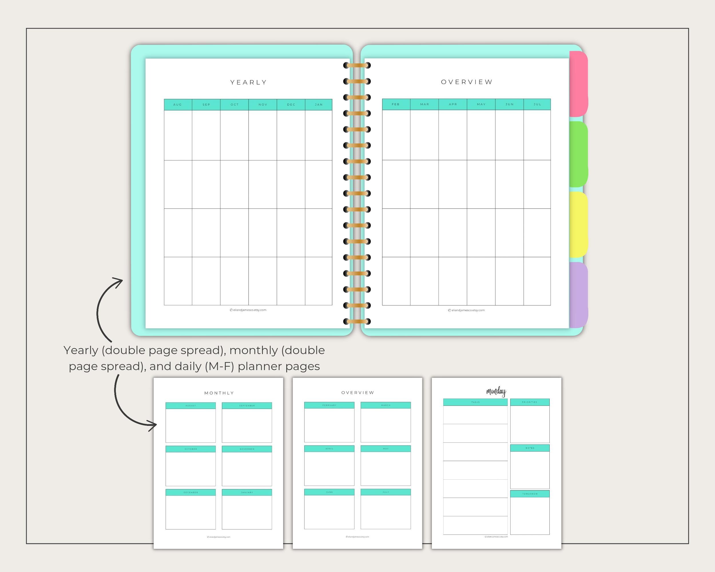 Printable Teacher Aide Planner | Teacher Assistant Planner | Undated ...