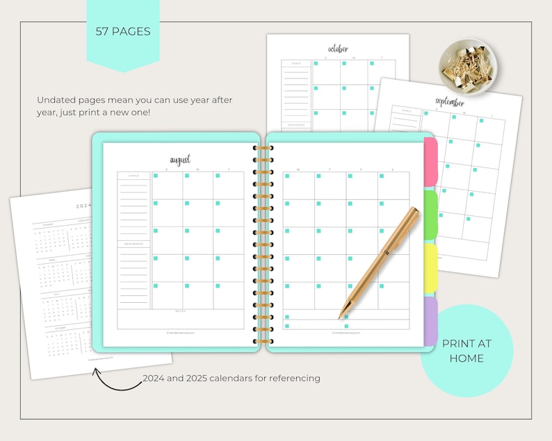 Printable Teacher Aide Planner | Teacher Assistant Planner | Undated ...