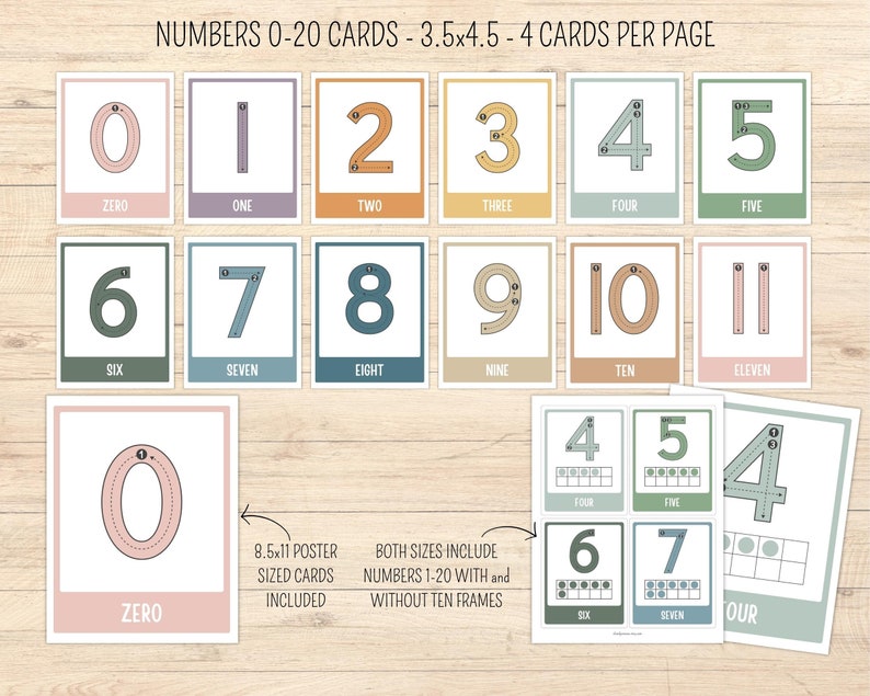 Preschool Flash Card Bundle | Alphabet Flash Cards | Numbers Flash ...