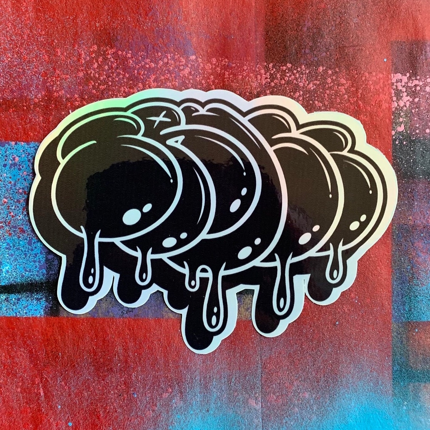 Trust Black on Chrome Throwie Sticker - Etsy