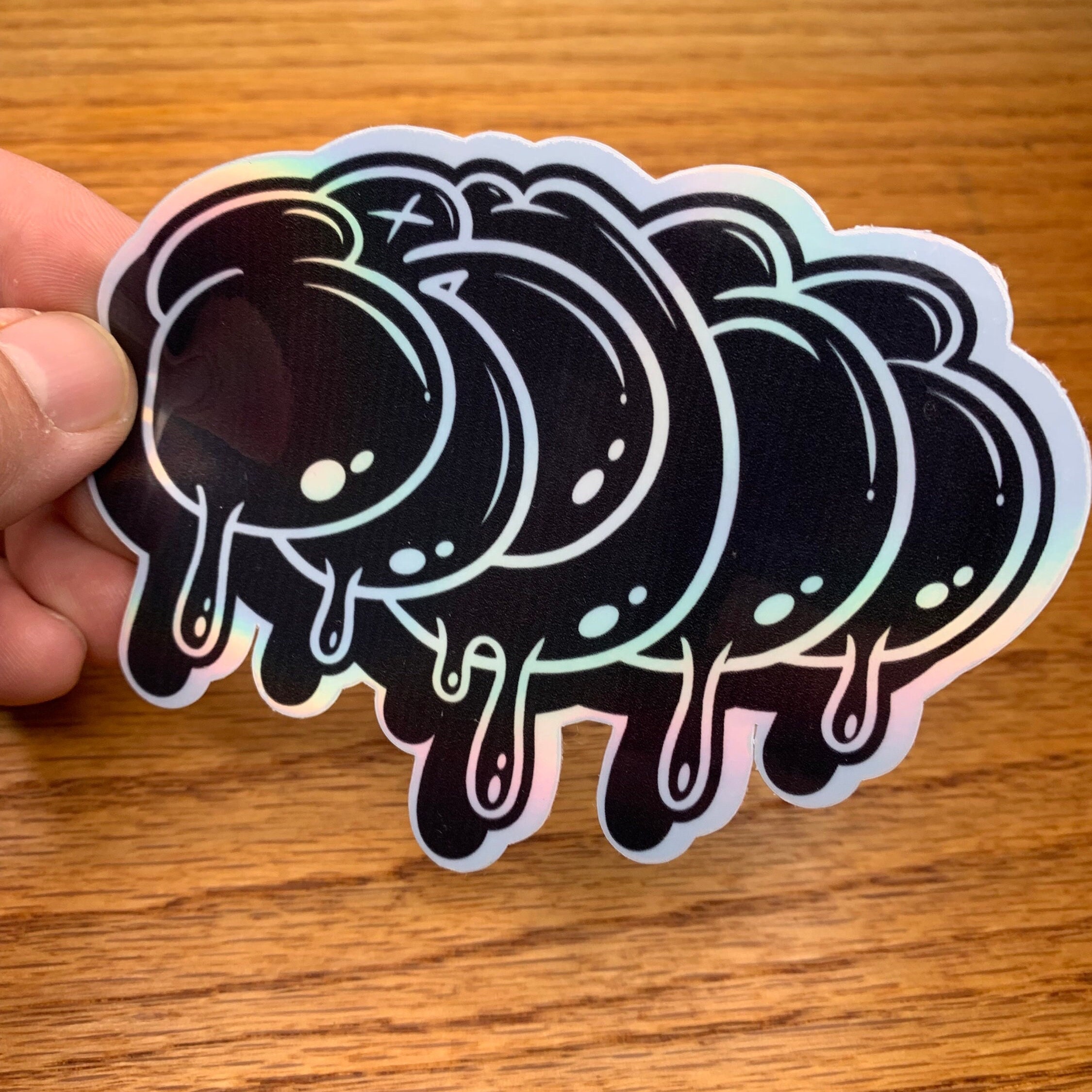 Trust Black on Chrome Throwie Sticker - Etsy