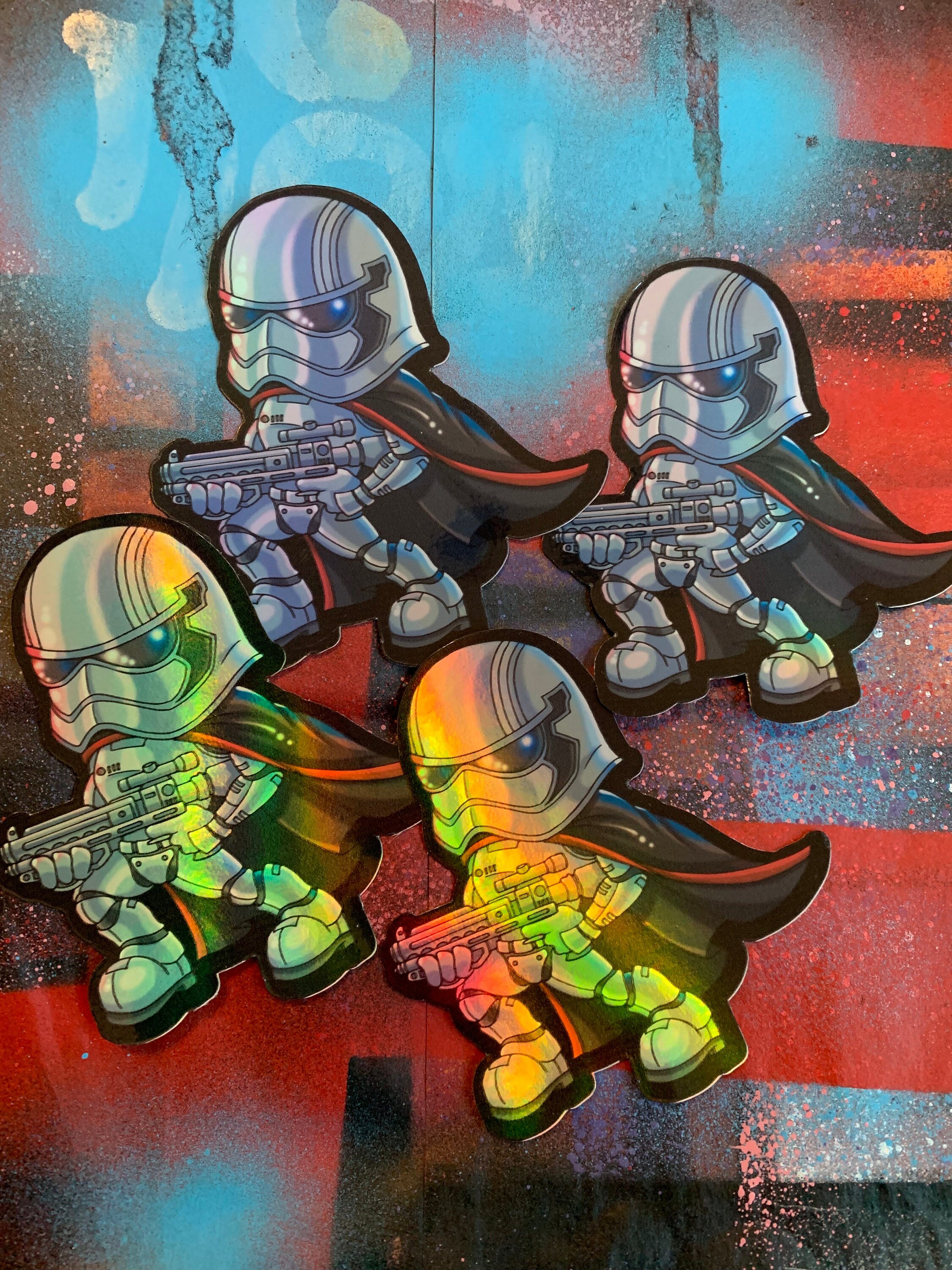 Captain Phazma Chromium Sticker - Etsy