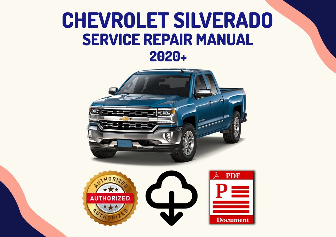 Chevrolet Silverado 2020 Onwards Service Repair Manual - Etsy