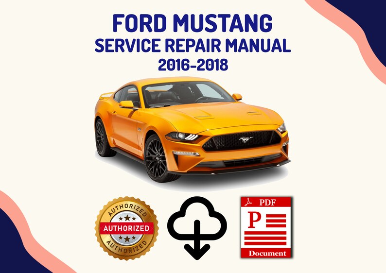 Ford Mustang 2016-2018 Service Repair Manual - Etsy