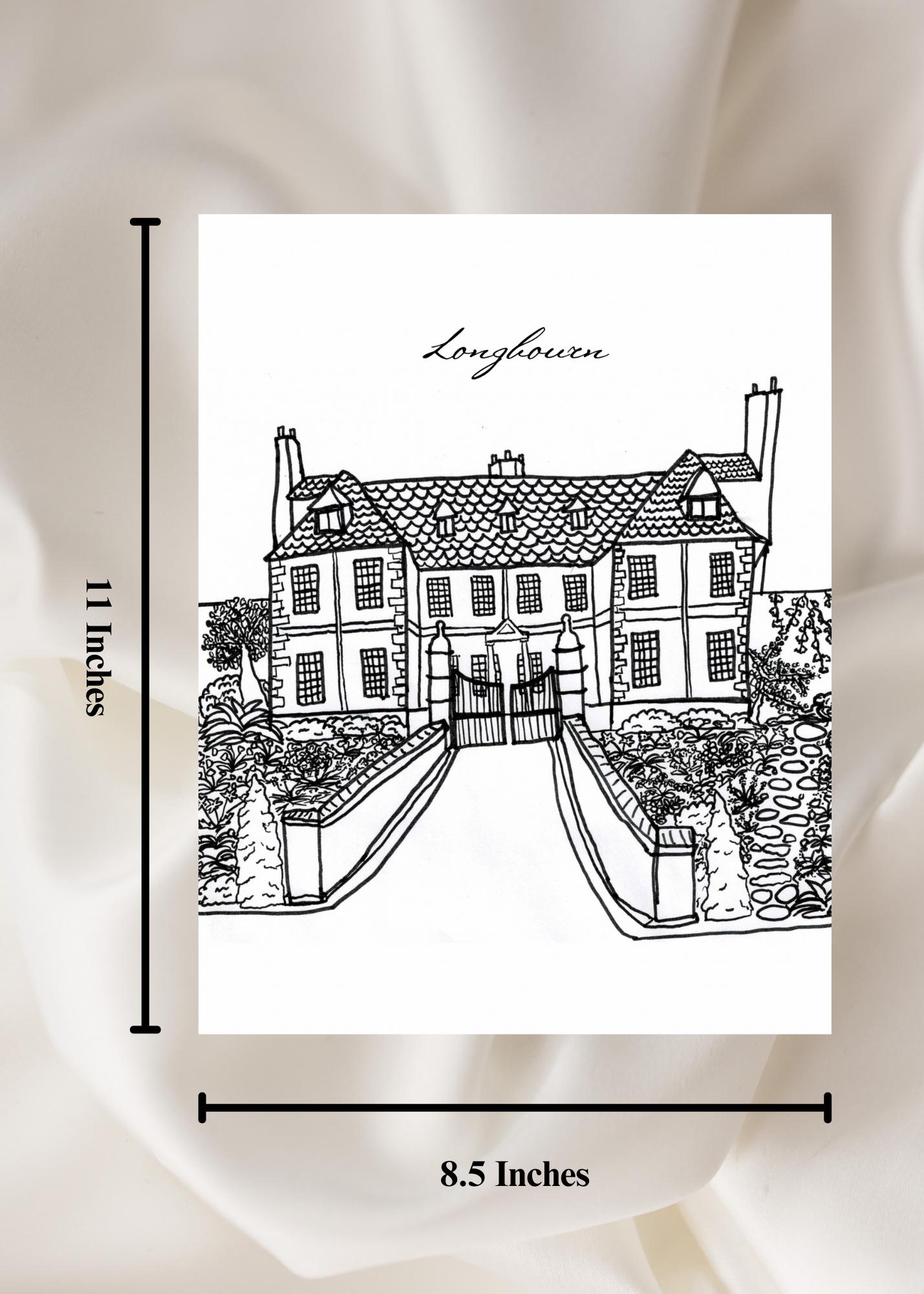Printable Pride and Prejudice Coloring Pages | Jane Austen Coloring ...