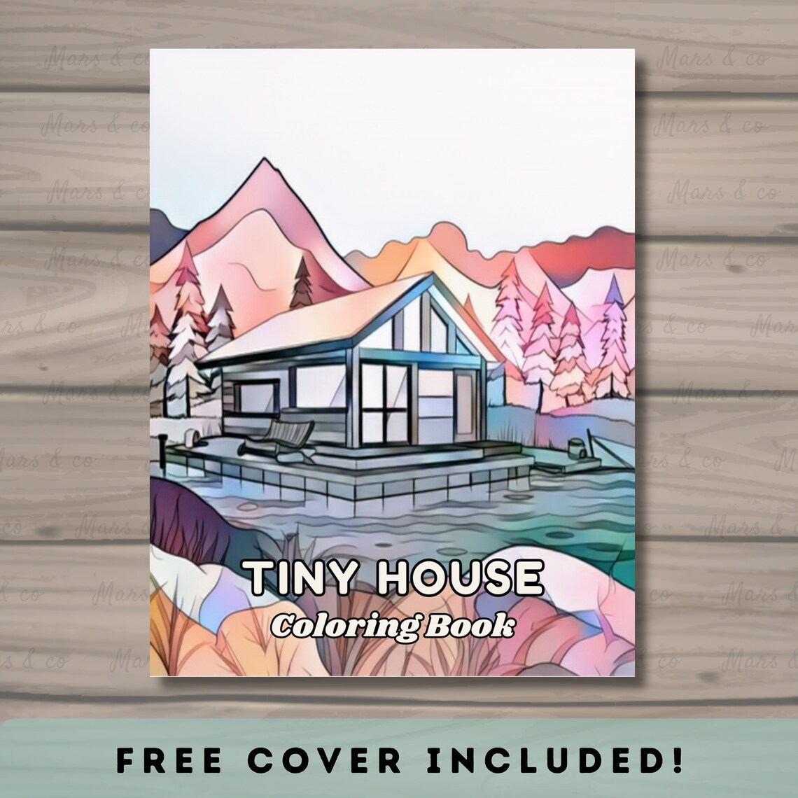30 Tiny Houses Coloring Pages, Tiny House Coloring, House Coloring ...