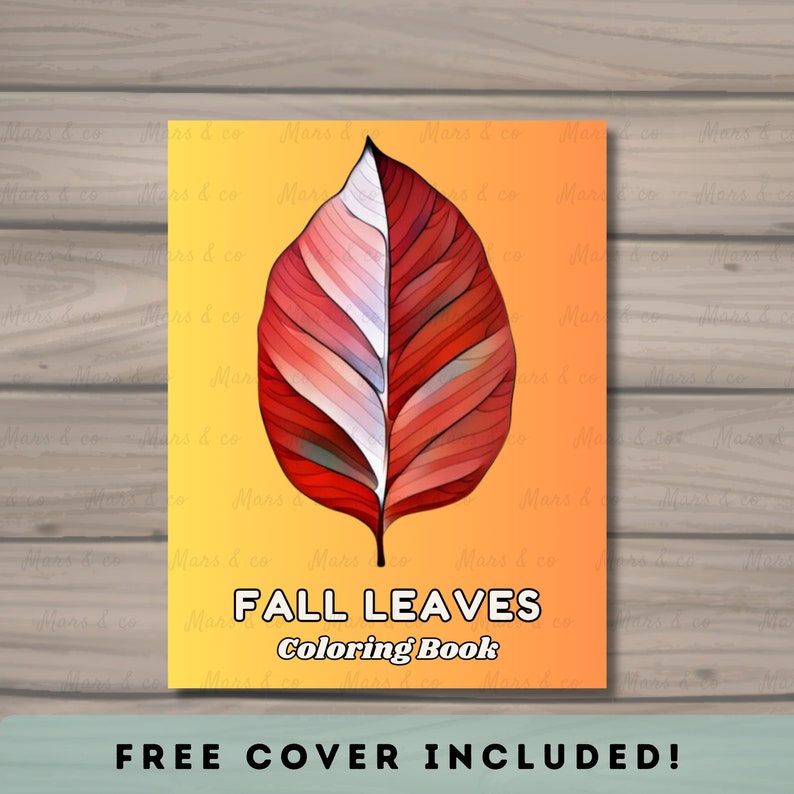15 Fall Coloring Pages, Fall Leaves Coloring, Fall Adult Coloring, Kids ...