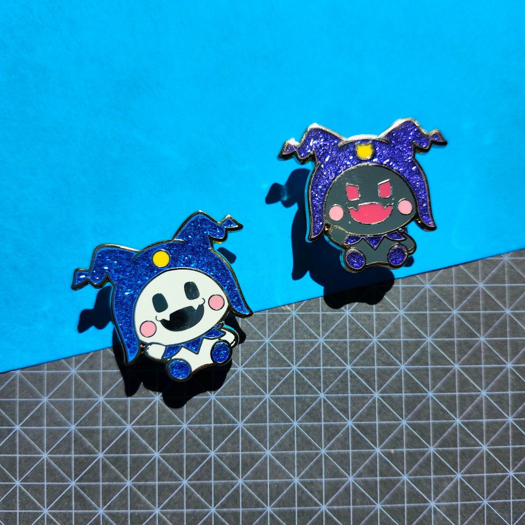 Jack Frost and Black Frost Enamel Pins - Etsy