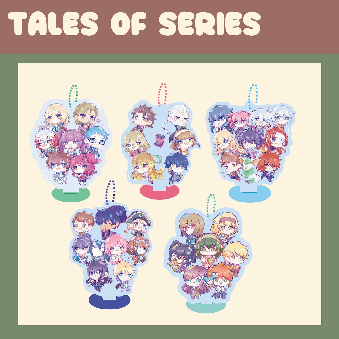 Tales of Series Acrylic Standee/charm - Etsy