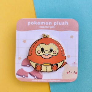 Poke Plush Enamel Pins - Etsy