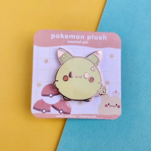 Poke Plush Enamel Pins - Etsy
