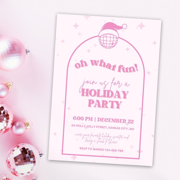 Preppy Invitation - Etsy