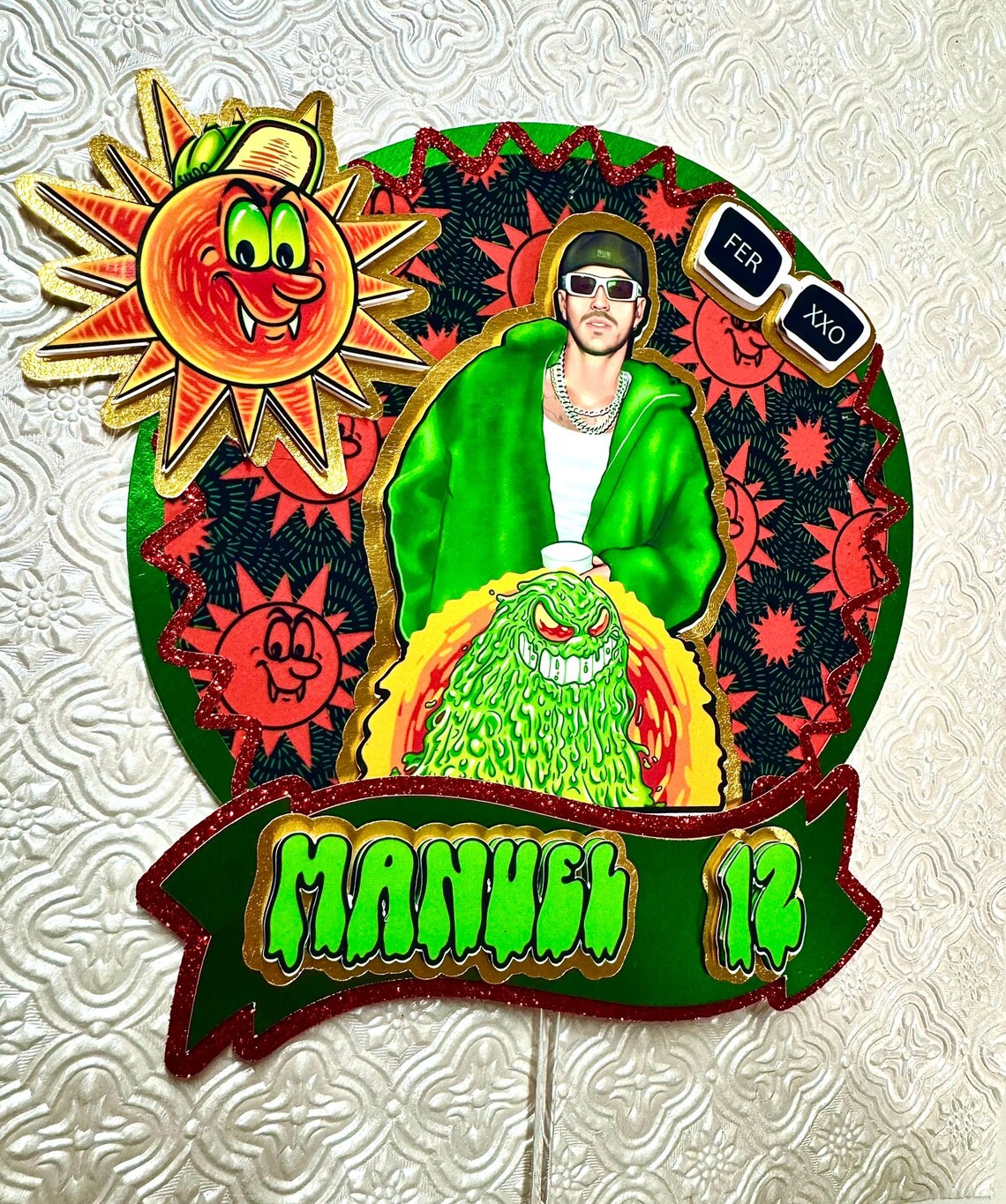 Ferxxocalipsis Cake Topper - Feid Cake Decoration - Ferxxo Birthday ...