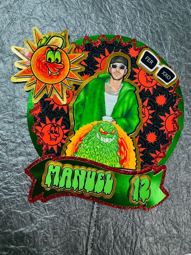 Ferxxocalipsis Cake Topper - Feid Cake Decoration - Ferxxo Birthday ...