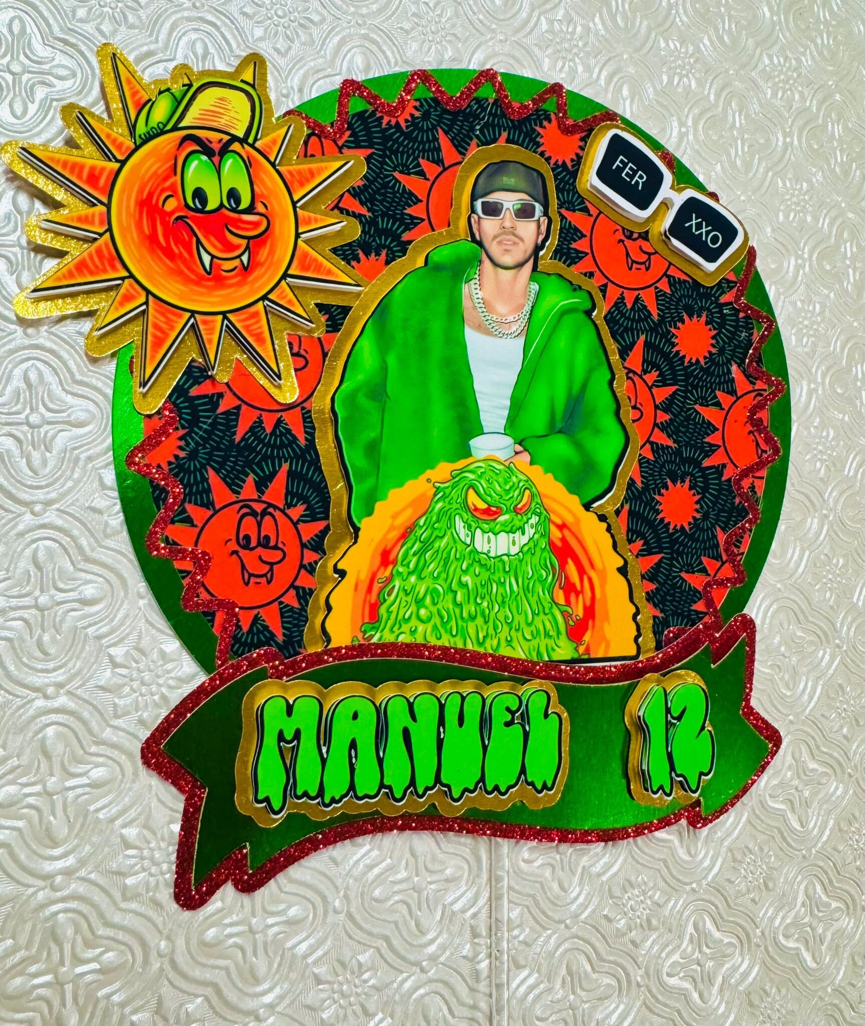 Ferxxocalipsis Cake Topper - Feid Cake Decoration - Ferxxo Birthday ...