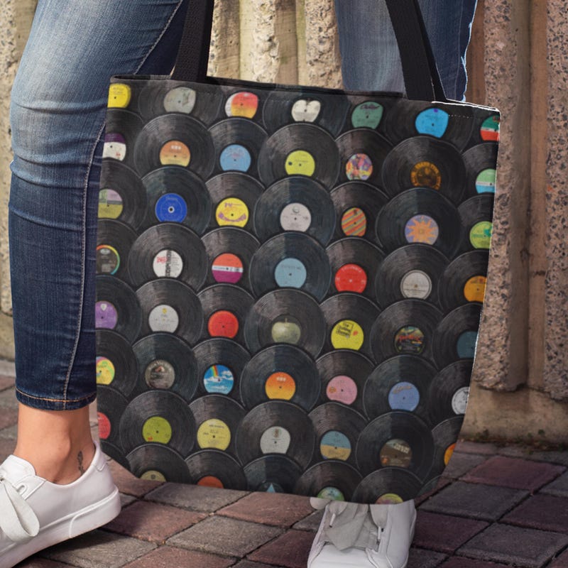 Vinyl Record Bag - Etsy