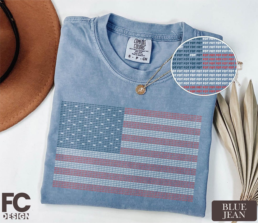 FDT American Flag Shirt, USA Flag T-shirt, Anti Trump Sweatshirt ...