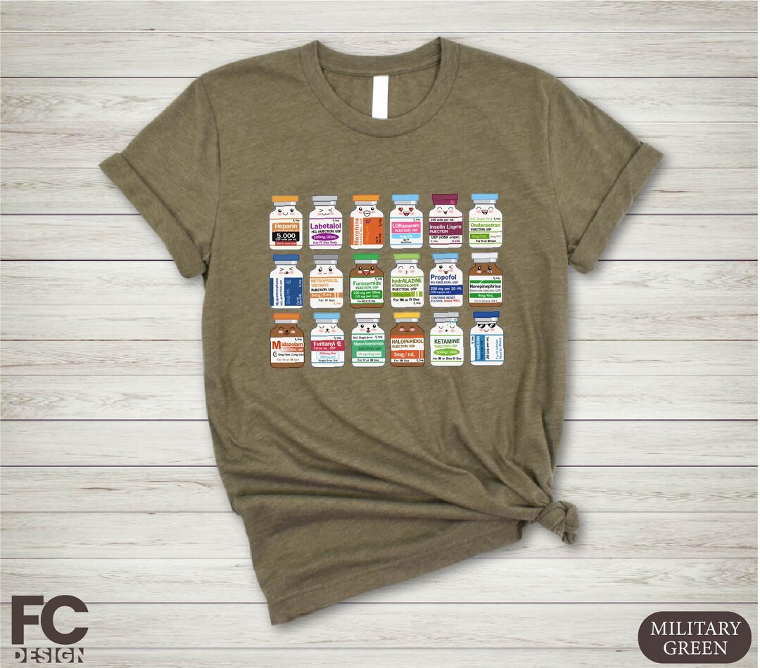 Nurse Propofol Shirt, ICU Nurse Shirt, Intensive Care Unit Nurse Tee ...