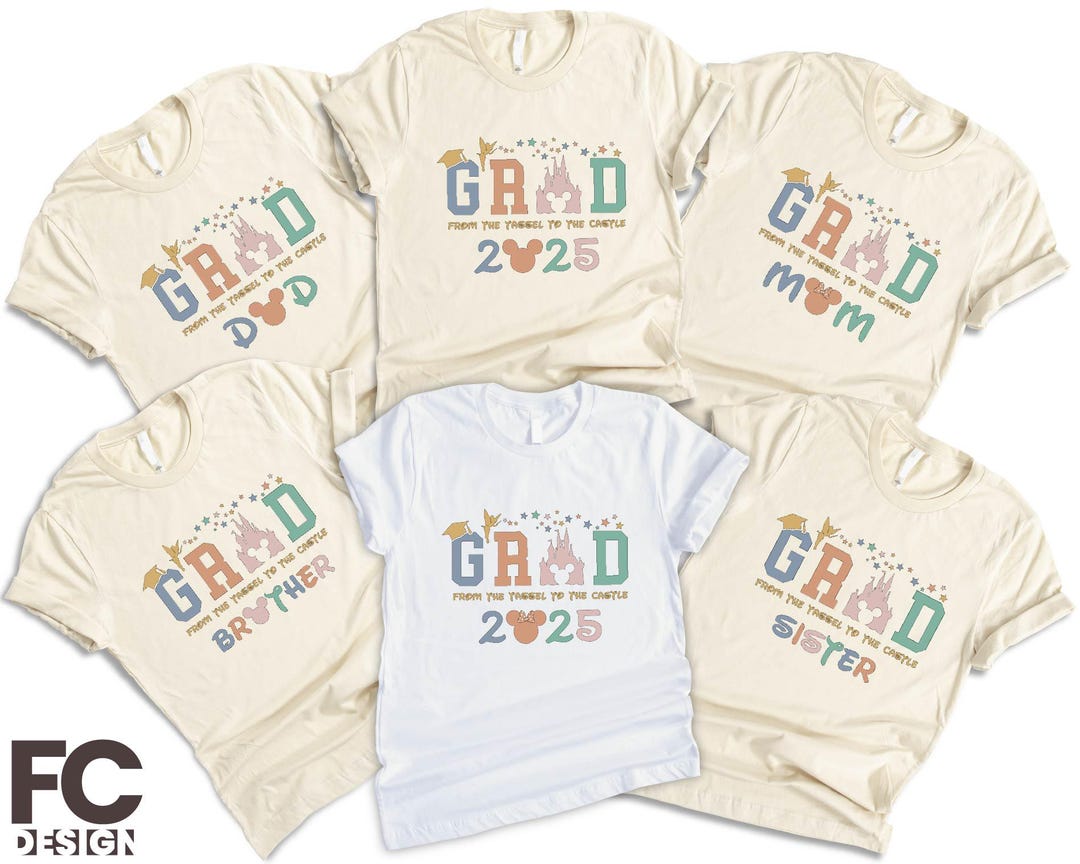 Disney Graduation Family 2025 Shirt, Graduate Mickey Sweatshirt, Gift ...