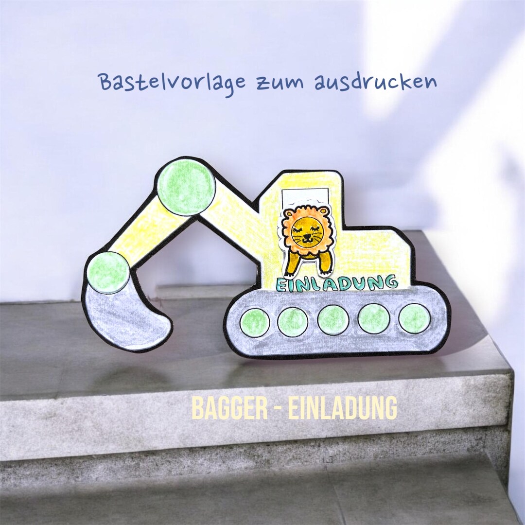 Digital Download, Print Template for Invitation Cards to Make Yourself ...