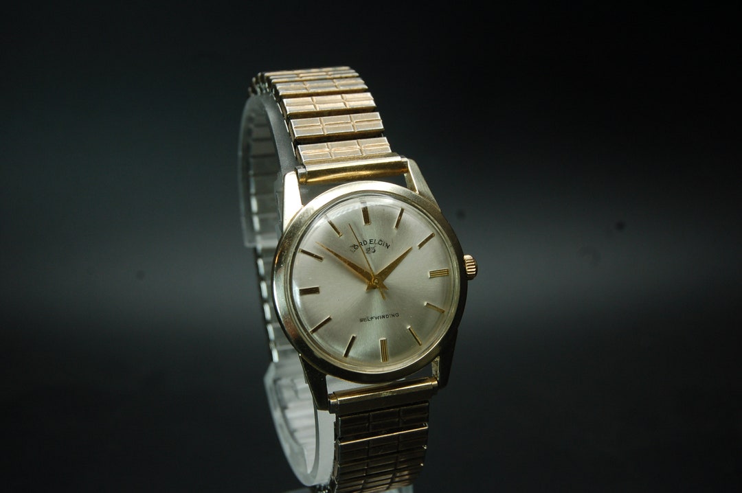 Vintage Lord Elgin 25 Automatic Watch - Etsy