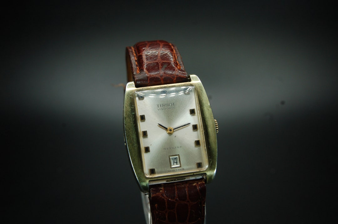 Vintage Tissot Visodate Stylist Manual Wind Watch - Etsy