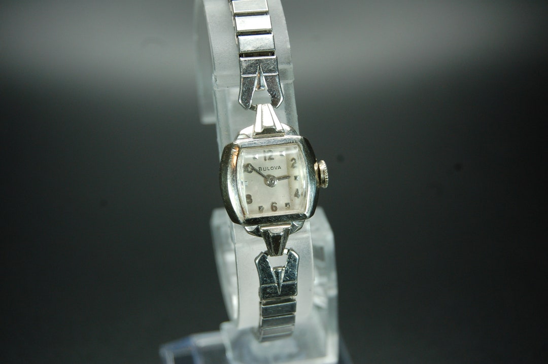 Vintage 1930's Ladies Bulova Dinner Watch - Etsy
