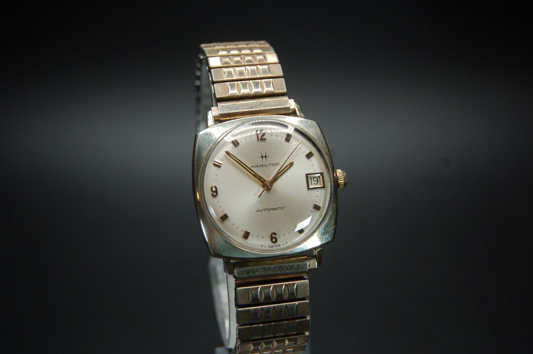 Vintage Square Case Hamilton Automatic Watch - Etsy