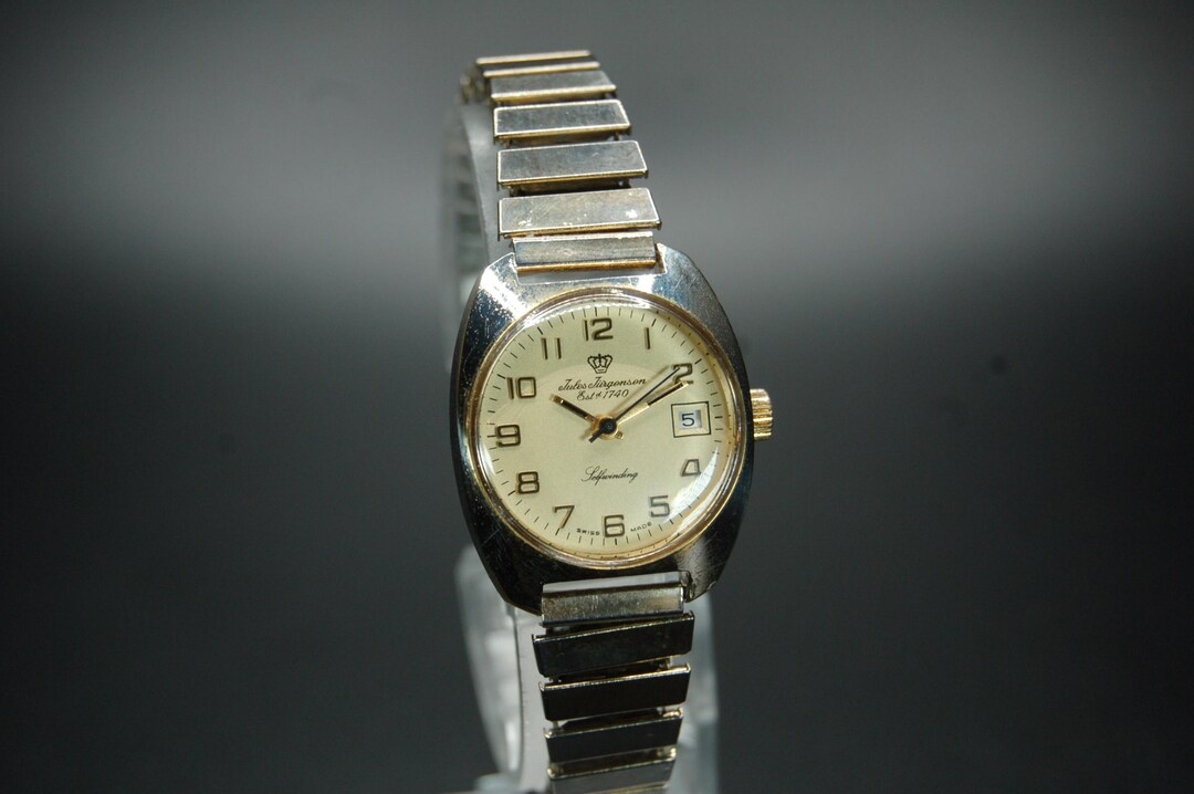 Vintage Ladies Jules Jergensen Automatic Watch - Etsy