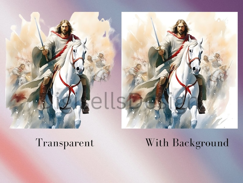 Return of Jesus Clipart , Jesus Returns Painting , Watercolor Jesus on ...
