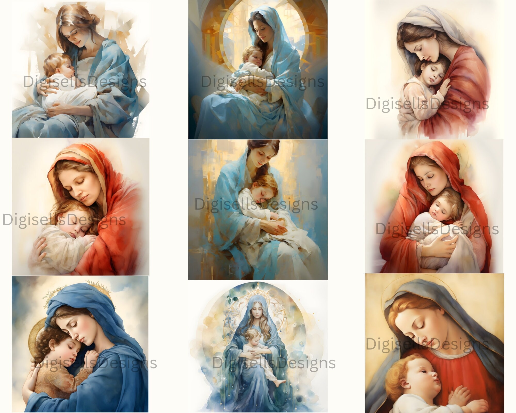 Our Lady Clipart, Virgin Lady of Providence , Patron Saint of Puerto ...