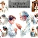 Boy's First Penance Clipart , Boy and Priest , Sacrament of Penance ...
