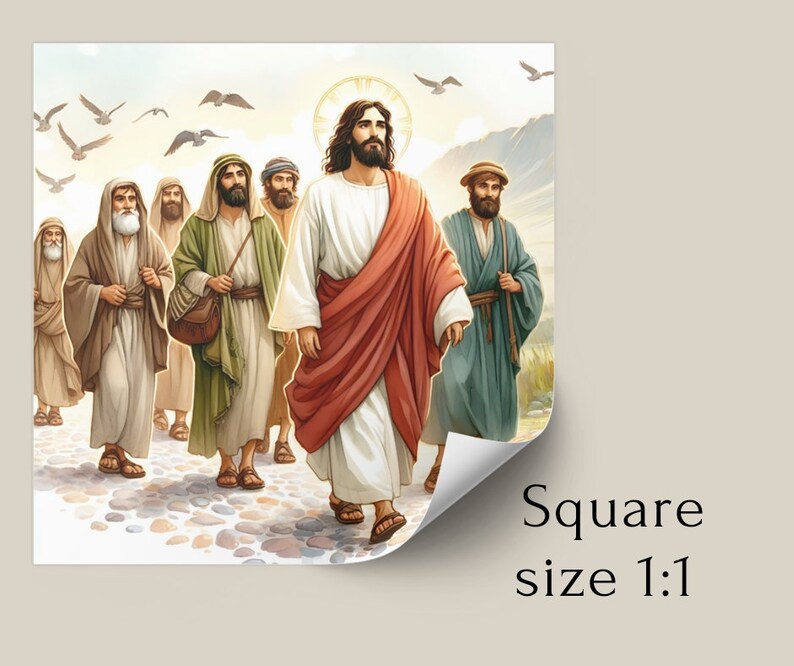 Road to Emmaus Clipart, Miracles of Jesus , Jesu Walking With Devoties ...