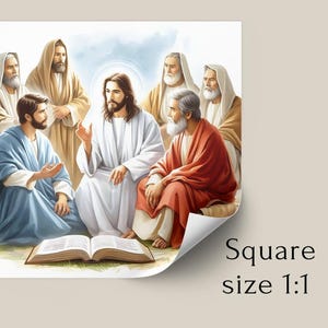 Teaching of Jesus Clipart Bundle: Perfect for Sunday School, Bible ...