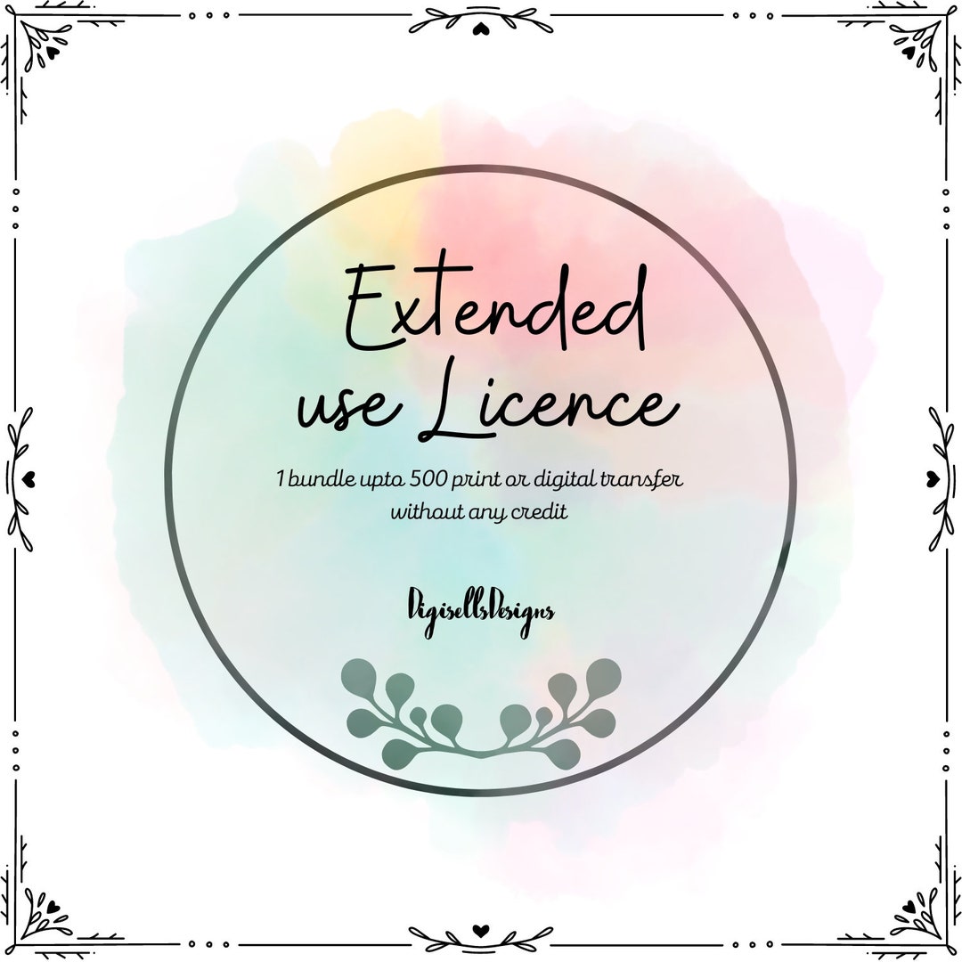 Extended Commercial Licence, 1 Bundle Commercial Licence for Digital or ...