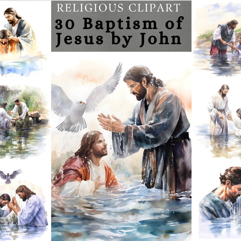 John the Baptist Clipart - Etsy