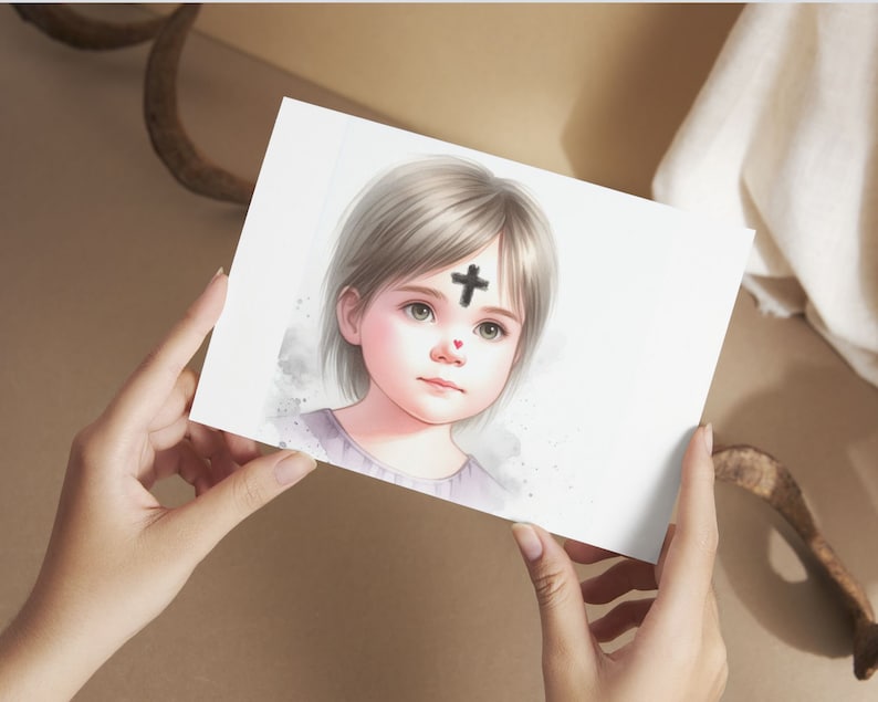 Ash Wednesday Clipart , Lent Watercolor Religious Clipart, Pastel ...