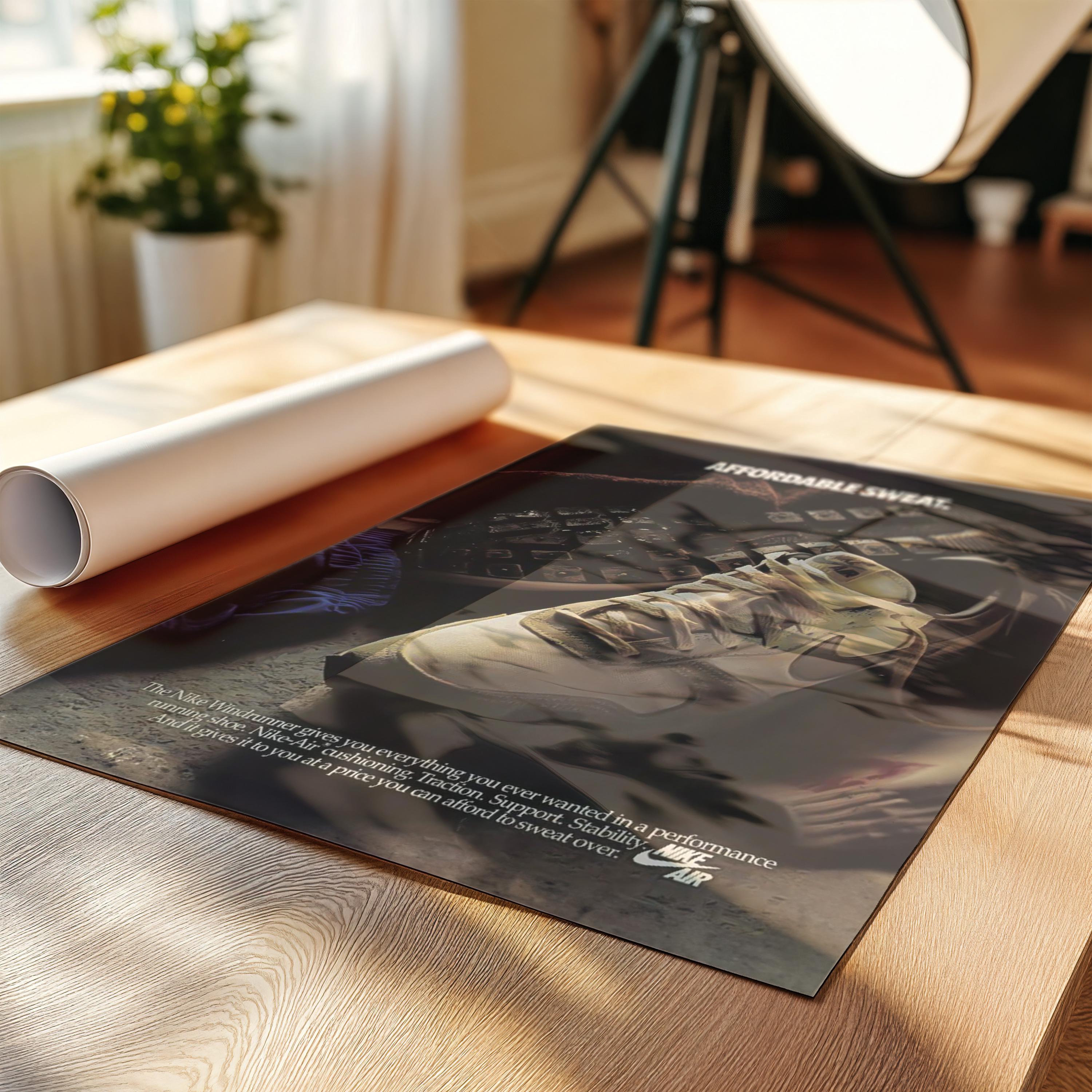 Retro Nike Print Ad, Vintage Wall Art Poster - Etsy