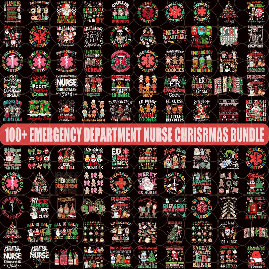 100+ Emergency Department Christmas Bundle Png , Emergency Room Png, ER ...