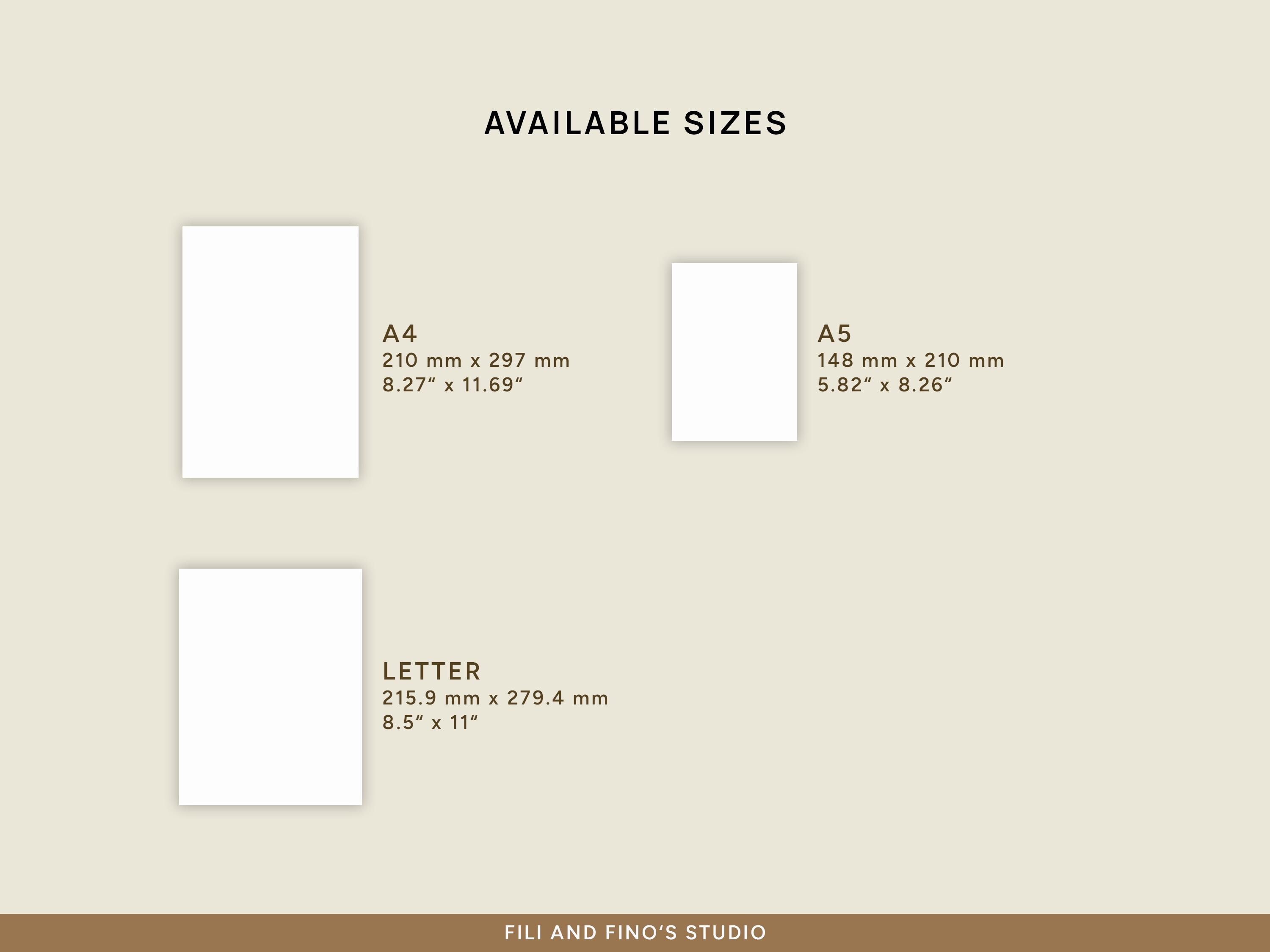Printable Dot Grid Paper Bullet Journal Paper Instant Download PDF A4 ...