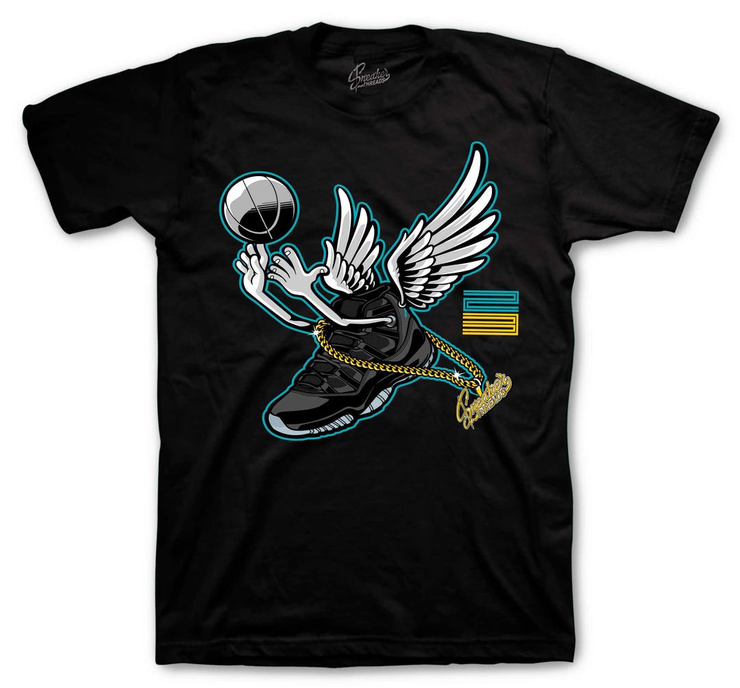 Sneaker Tees to Match Retro 11 Gamma Blue - Fly Kicks Shirt - Etsy