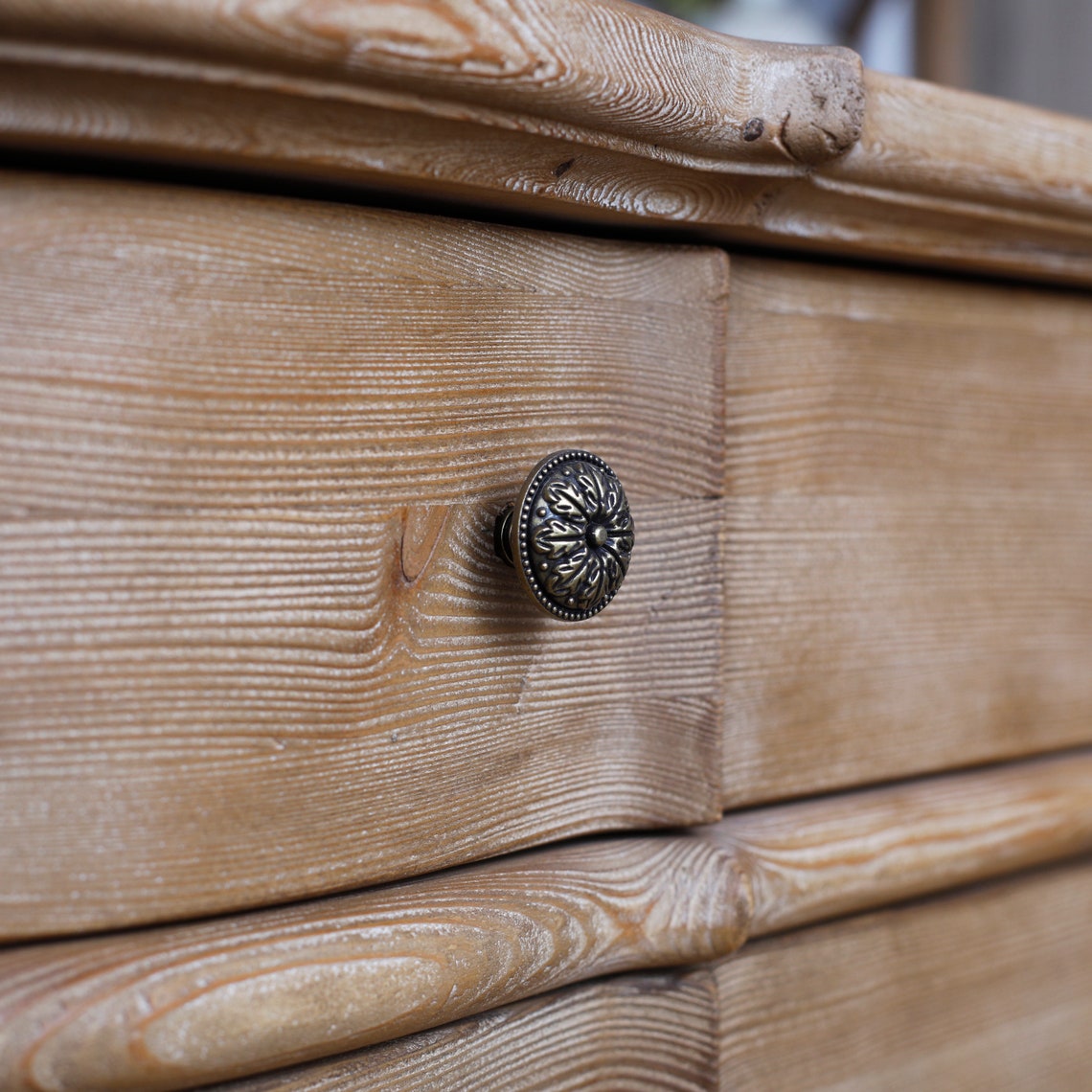 Handcrafted Rustic Wooden Dresser Farmhouse Style Chest of Drawers ...