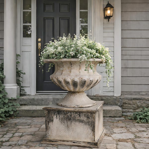Cast Iron French Planter - Etsy
